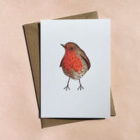 Robin card– Fearless Flamingo