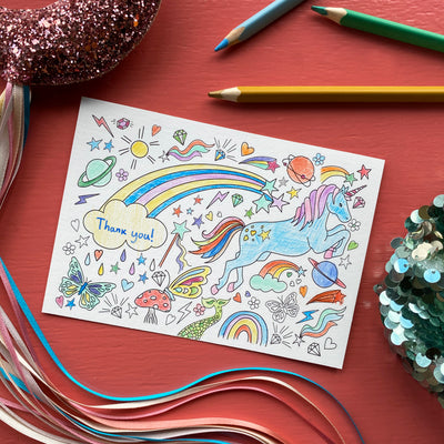 Post Pals Postcards - 8 Magical postcards for kids to colour– Fearless ...