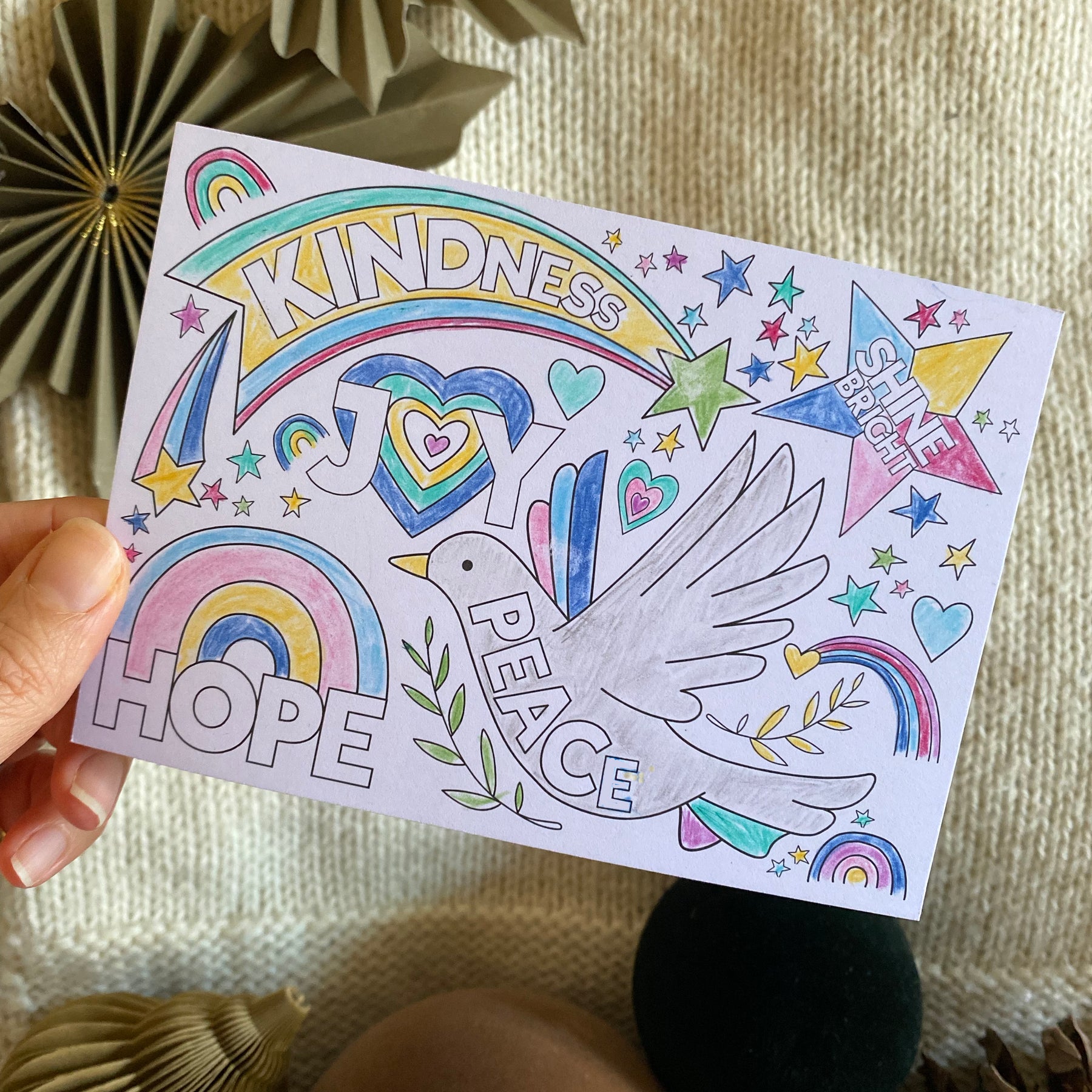 KIDS COLOURING SETS– Fearless Flamingo