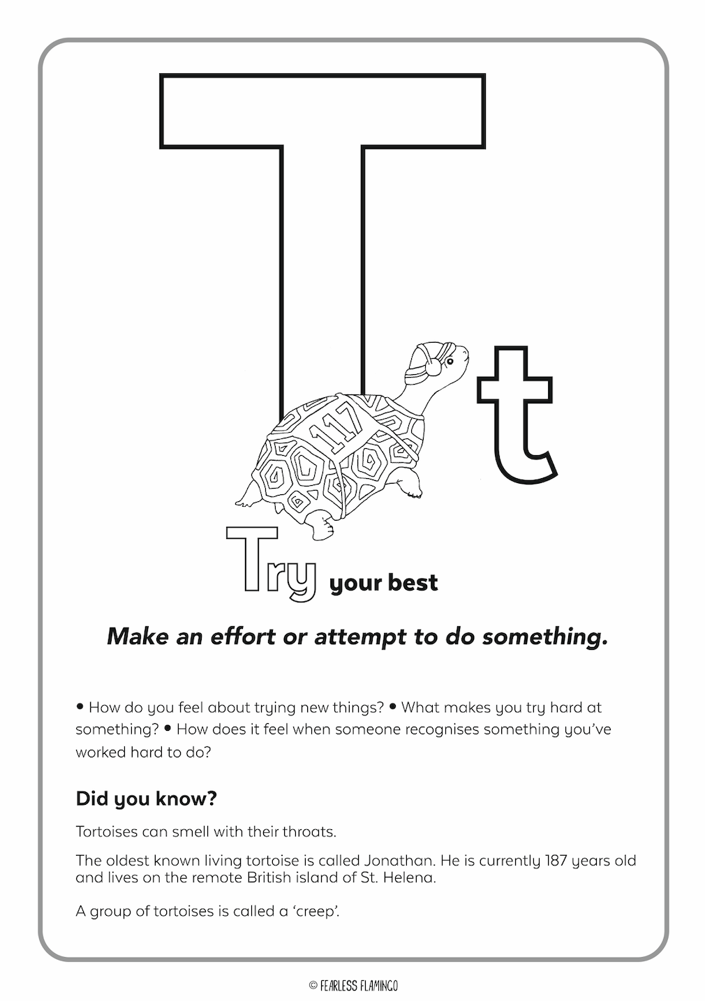 T Worksheet