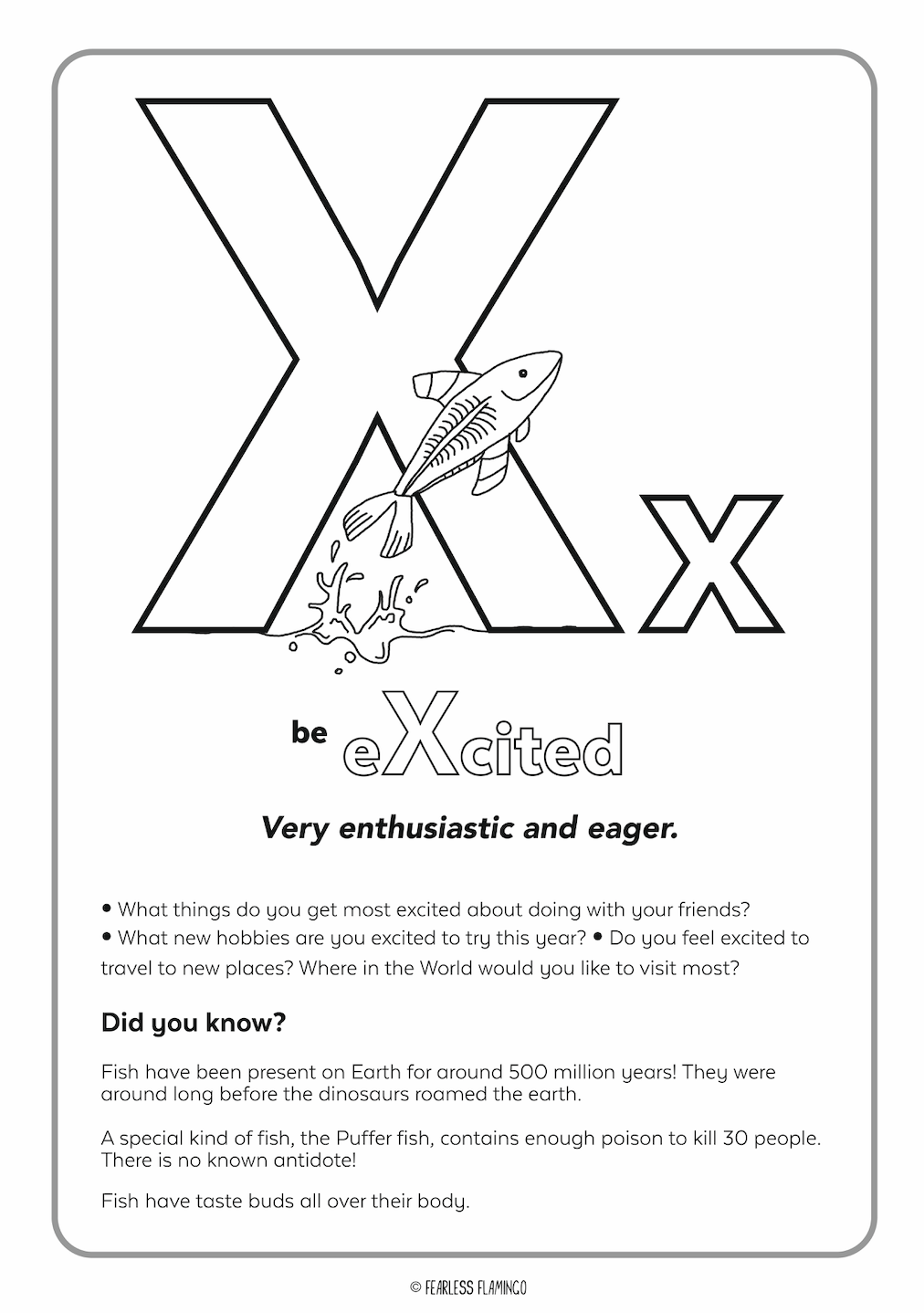 Letter X Worksheet For Preschool X Words Beginning With Letter X